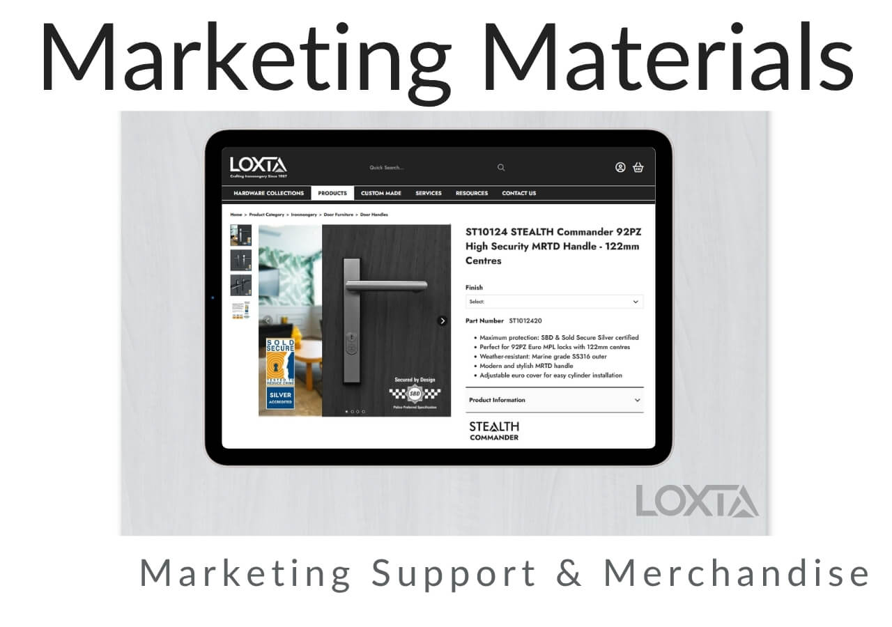 Marketing Materials & Merchandise