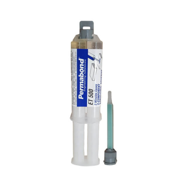 Permabond ET500 Fast Curing Epoxy Adhesive Cartridge - 50ml + Nozzle
