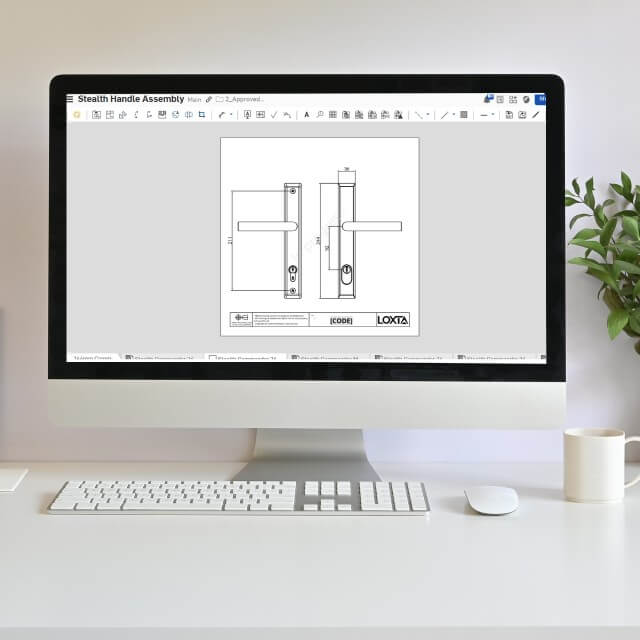 Custom Made Ironmongery - 2D Drawing Services