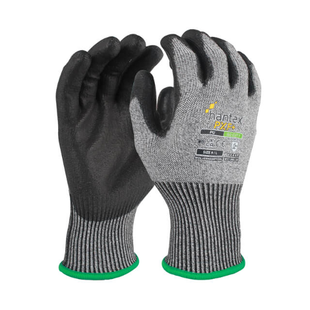 UCi Hantex PXF+ Safety Gloves - ISO Cut Level F, PU Coated Palm | Loxta ...