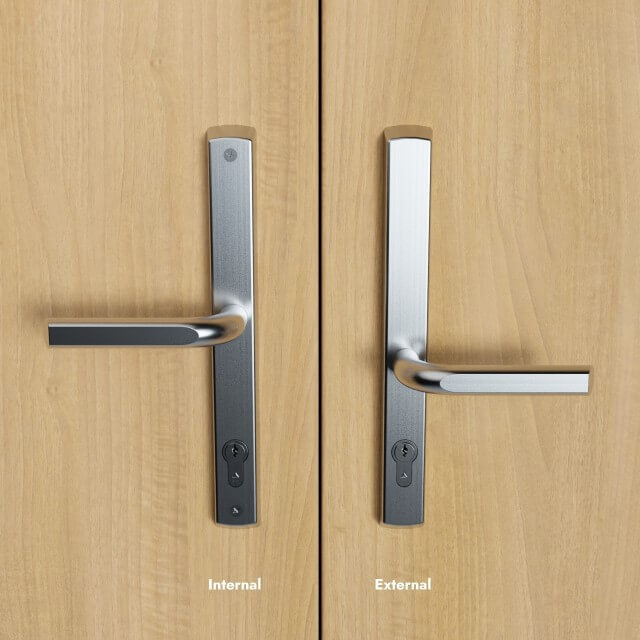 IM12310 62PZ 92PZ Euro Offset Lever Lever Universal MPL Door Handle ...