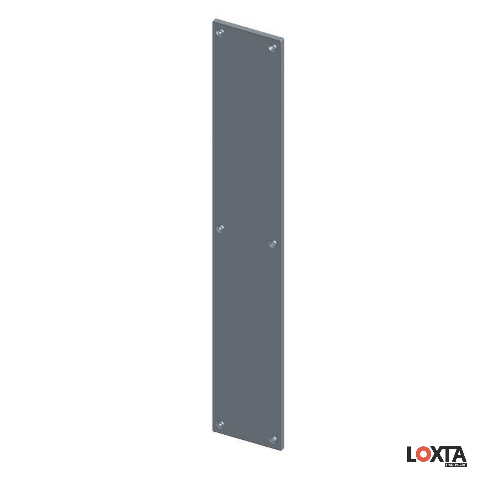 MY52011 Qube Push Plate, Premium Brass