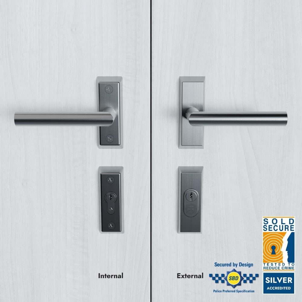 ST19024 STEALTH Commander High Security Handle & Escutcheon Set | Loxta ...