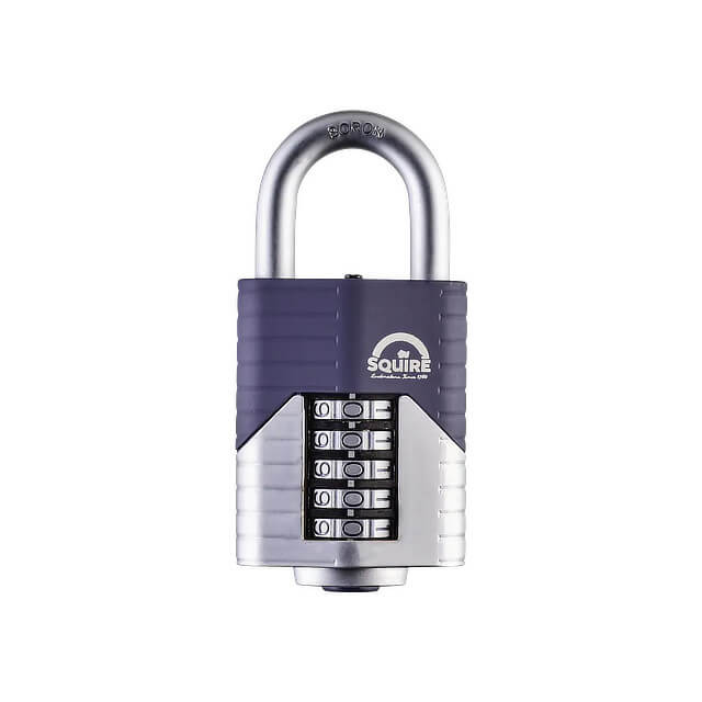 Squire Vulcan 60mm Boron Shackle Combination Padlock | Loxta Hardware